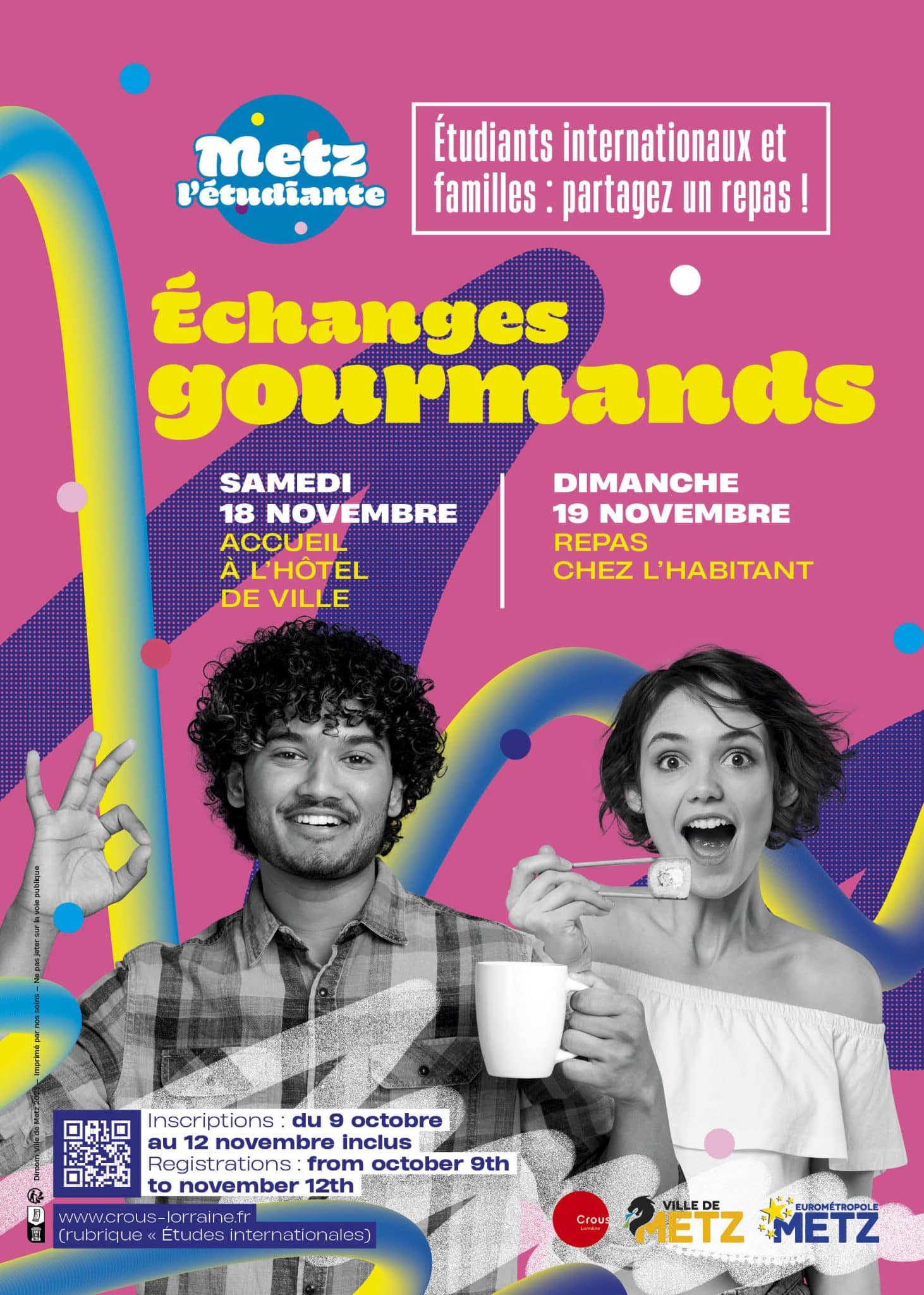 Échanges gourmands à Metz - Crous Lorraine